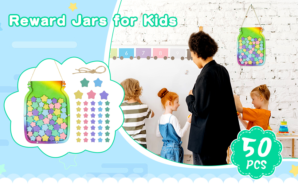 Amazon.com : 11.8 x 8.66" Classroom Reward Jar for Kids Personalized ...