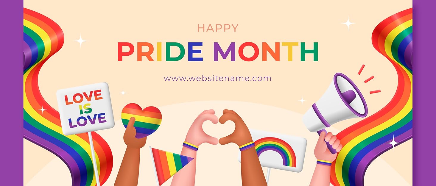 Amazon.com: 500 Pieces 2 x 1.2 Inches Pride Flag Stickers Roll - 8 Patterns Rectangle Self ...