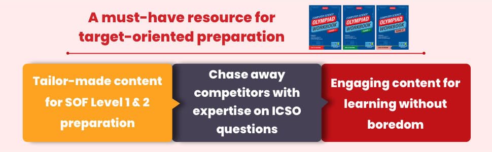 Buy MTG International Computer Science Olympiad (ICSO) Workbook Class 3 ...