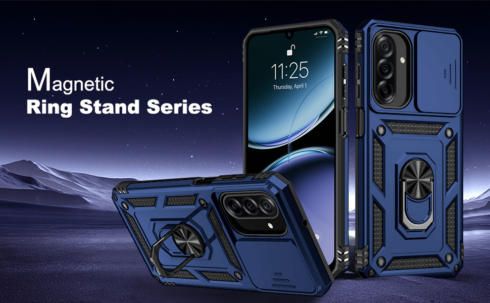 Amazon.com: Weycolor for Samsung Galaxy A26 5G Case with Camera Lens Cover, 10 FT Military Grade ...