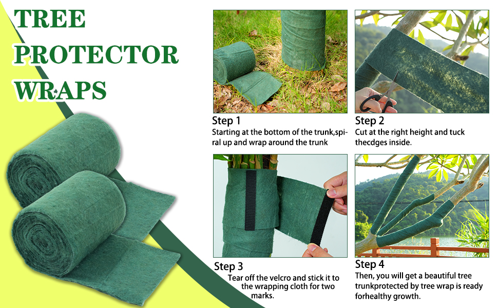 Amazon.com : EAVNCLG Plant Wrap, Premium Trunk Protector, Bush Bark Repair Bandage, Tree Trunk ...