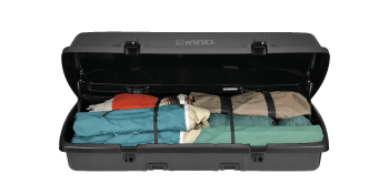 Amazon.co.jp: カーメイト INNO ルーフボックス 310L 【 取付ベースセット 】 ギアボックス & クイックベース (BRL310MBK INQ60) セット : 車＆バイク