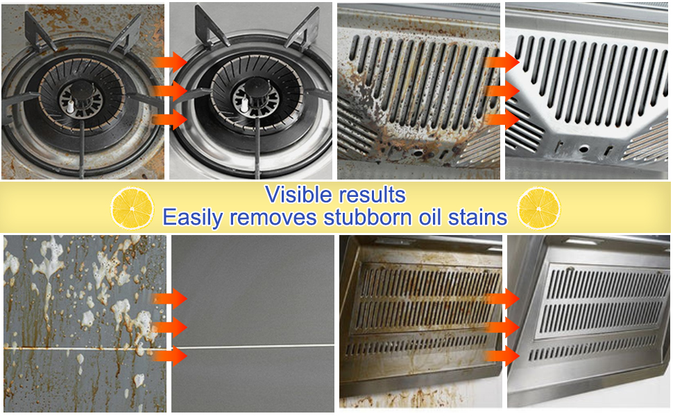 Amazon.com: Vizela Kitchen Heavy Oil Cleaner, 2025 New All Purpose Kitchen Heavy Oil Cleaning ...