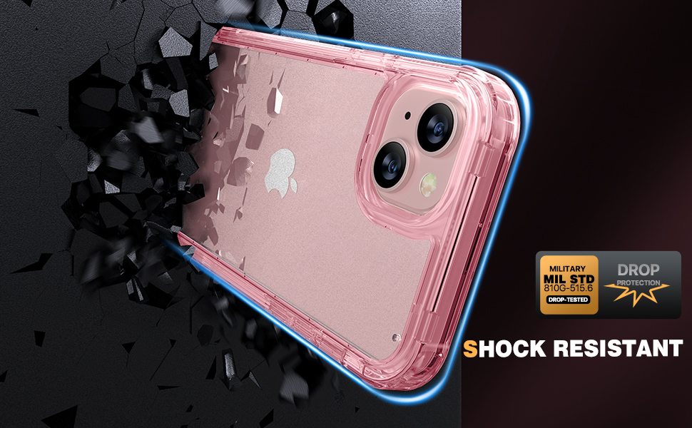 Amazon.com: Diaclara Designed for iPhone 13 Case, Full Body Rugged Case with Built-in Touch ...