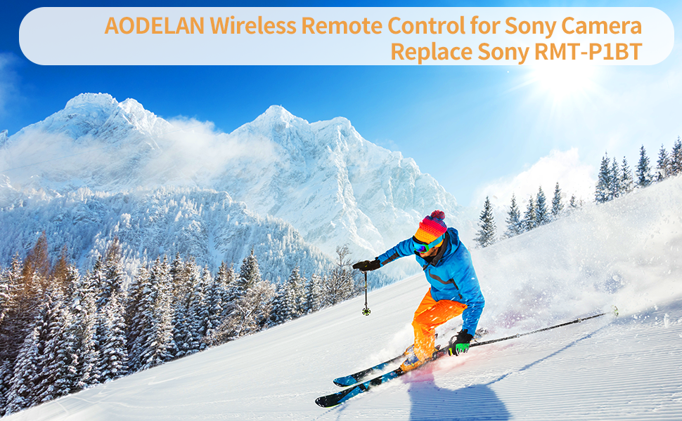 Amazon.com: for Sony Camera Wireless Remote Control - Aodelan Rechargeable Shutter Release with ...