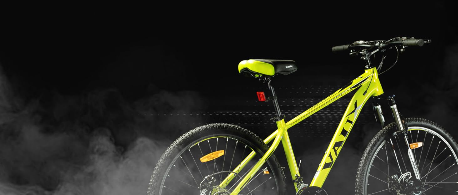 Buy Vaux Battle 518 Gear Cycle for Men 26T with 17" Alloy Frame, MTB Cycle with 21 Speed Gears ...