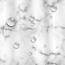 Amazon.com: ZTTXL Gray -White Marble Shower Curtain, Abstract Modern Decor Fabric Shower Curtain ...