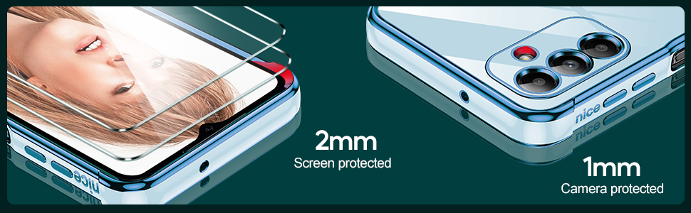 Amazon.com: LeYi for Samsung A13 5G Case with Aesthetic Full Camera Lens Protection + [2 Pcs ...