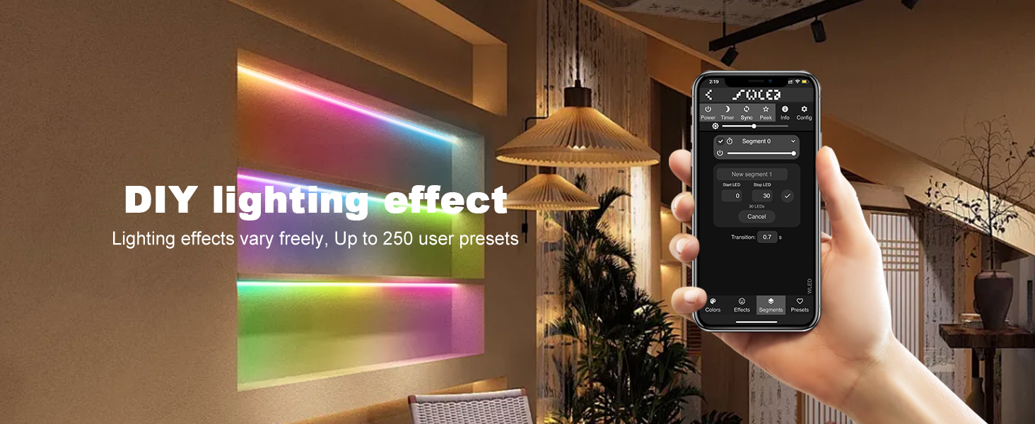 Amazon.com: GLEDOPTO ESP32 WLED LED Strip Controller with Mic ...