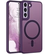 Amazon.com: DUEDUE for Samsung Galaxy S21 Case Magnetic[Compatible with Magsafe], Translucent ...