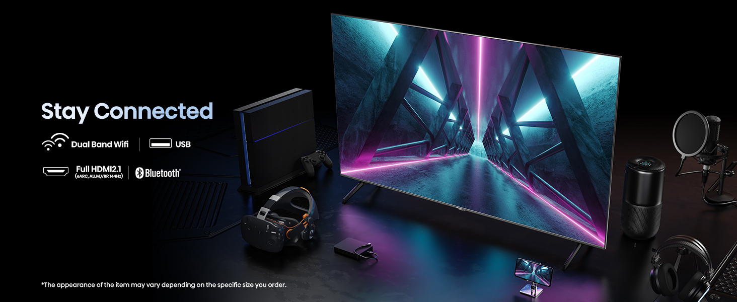 Hisense 75QD7N-75 inch QLED 4K Google TV with Quantum Dot Colour Technology, 144Hz Refresh Rate ...