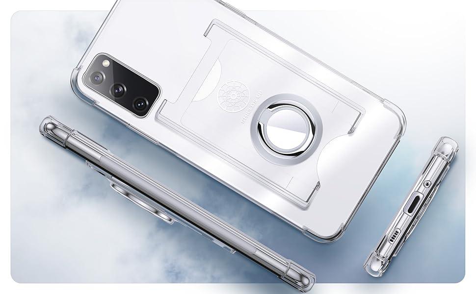 Amazon.com: Shields Up for Galaxy S20 FE Case, Minimalist Wallet Case with Card Holder [3 Cards ...