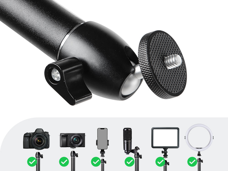 Amazon.com : TARION Camera Desk Mount Stand - Articulating Arm, Flexible Overhead Mount ...