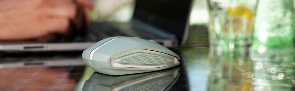 CHERRY GENTIX BT, Kabellose Bluetooth-Maus, Multi-Device-Funktion für bis zu 3 Geräte ...