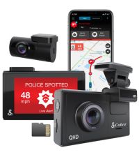 Amazon.com: Cobra Discreet Dash Cam (SC120) - QHD 1440P Video Resolution, Built-in WiFi, Night ...