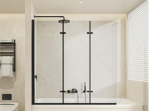 Cokritsm 2Pack Glass Shower Door Hinges 180 Degrees Glass Door Hinges Replacement Parts (‎Matte ...