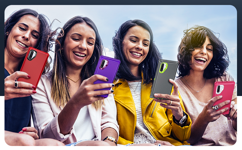 Amazon.com: LeYi Compatible for Samsung Galaxy Note 10 Case: Note 10 Case [Not for Plus ...