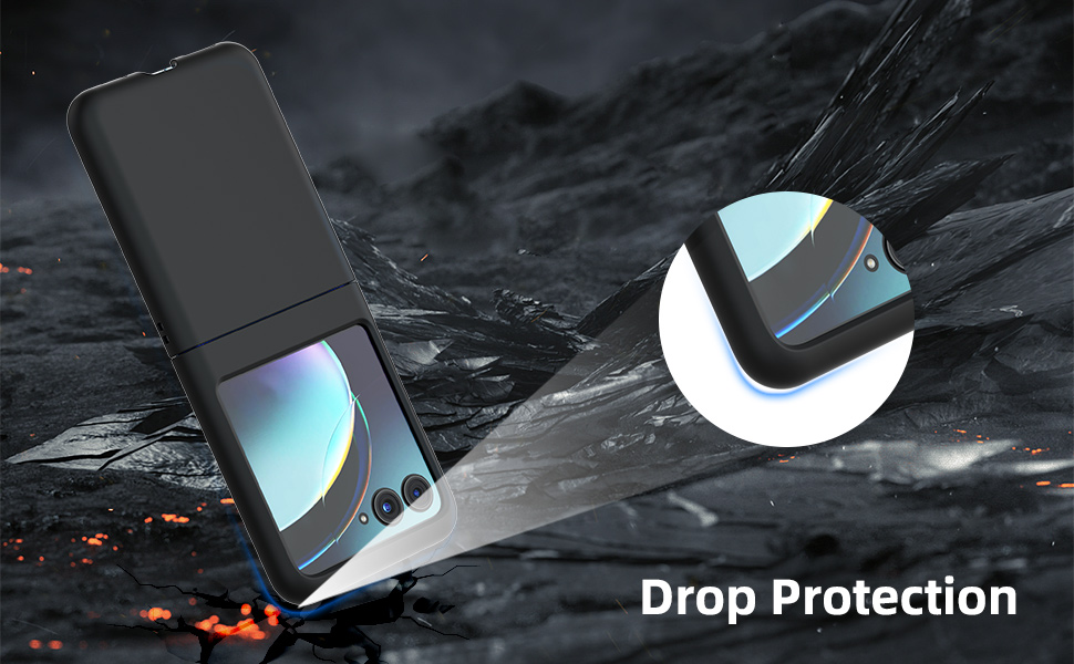 Amazon.com: Foluu Slim Fit Case for Motorola Razr Plus 2023, with 1 Pack Soft Inner TPU Moto ...