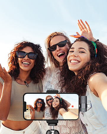 Amazon.com: GKNXU 3 in 1 Wireless Lavalier Microphone for iPhone, iPad, Android, Camera, USB C ...