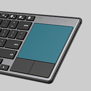 Amazon.com: NIXIUKOL Bluetooth Keyboard with Touchpad for Mac OS & iPad iOS, Rechargeable ...