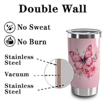 Amazon.com | To My Cousin Gift: Cousin 20oz Stainless Steel Tumbler with Lid and Straw - Pink ...