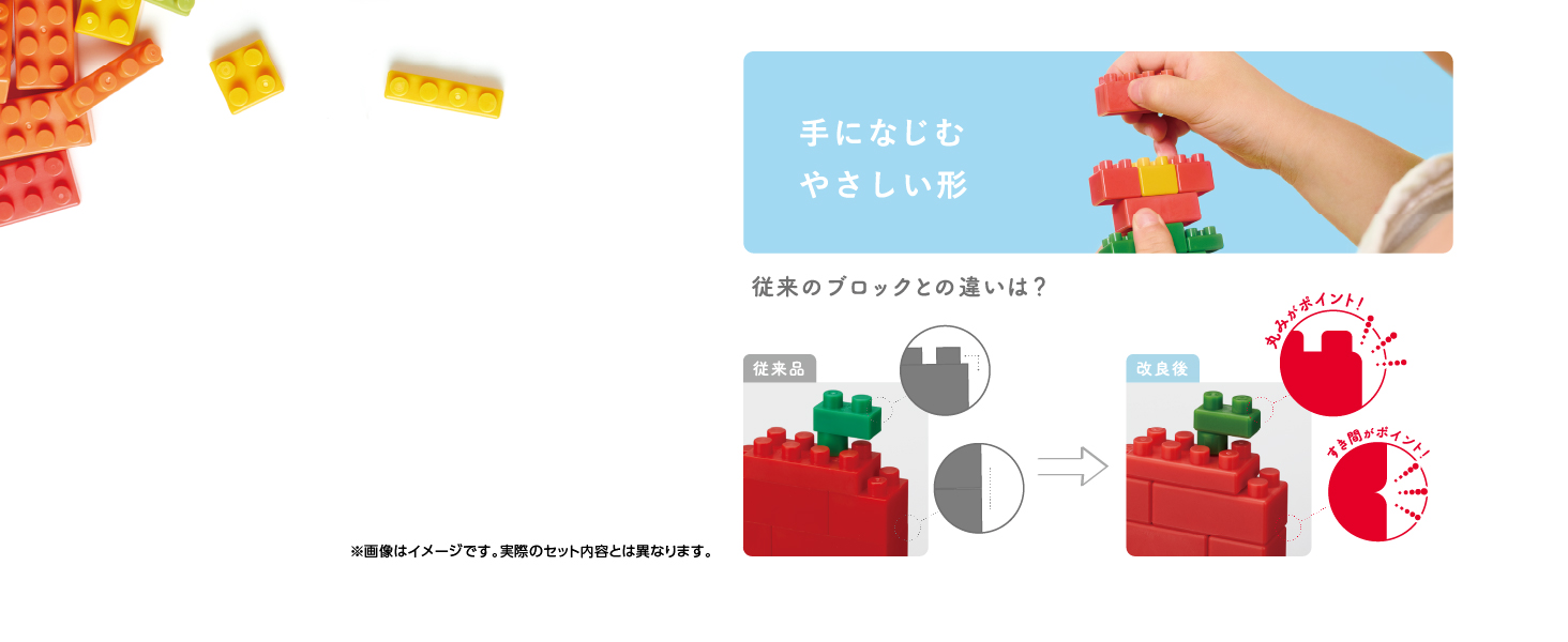 Amazon.co.jp: カワダ(Kawada) ダイヤブロック OKOMEIRO(オコメイロ) L ND-01 : おもちゃ
