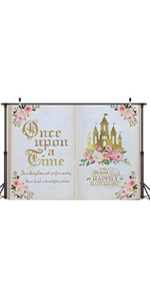 Amazon.com : AIIKES 8x6FT Fairy Tale Book Photography Backdrop - Color ...
