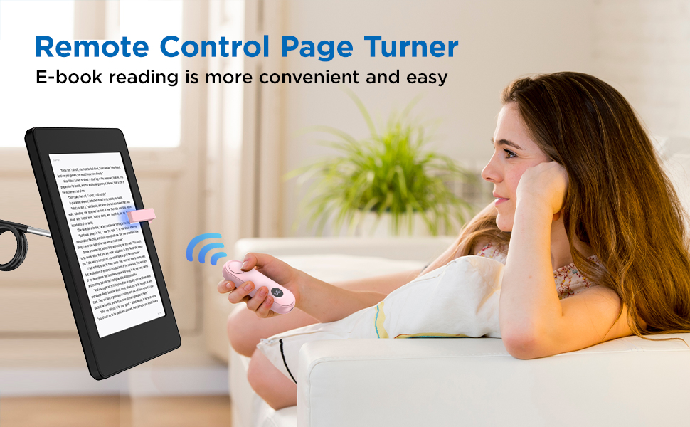 Amazon.com: PageTurner Remote Control Page Turner for Kindle Paperwhite Oasis Kobo eReaders ...