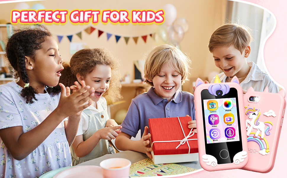 UCIDCI Unicorn Kids Phone Toy for Girls Age 3-5 Kids Learning Cell ...