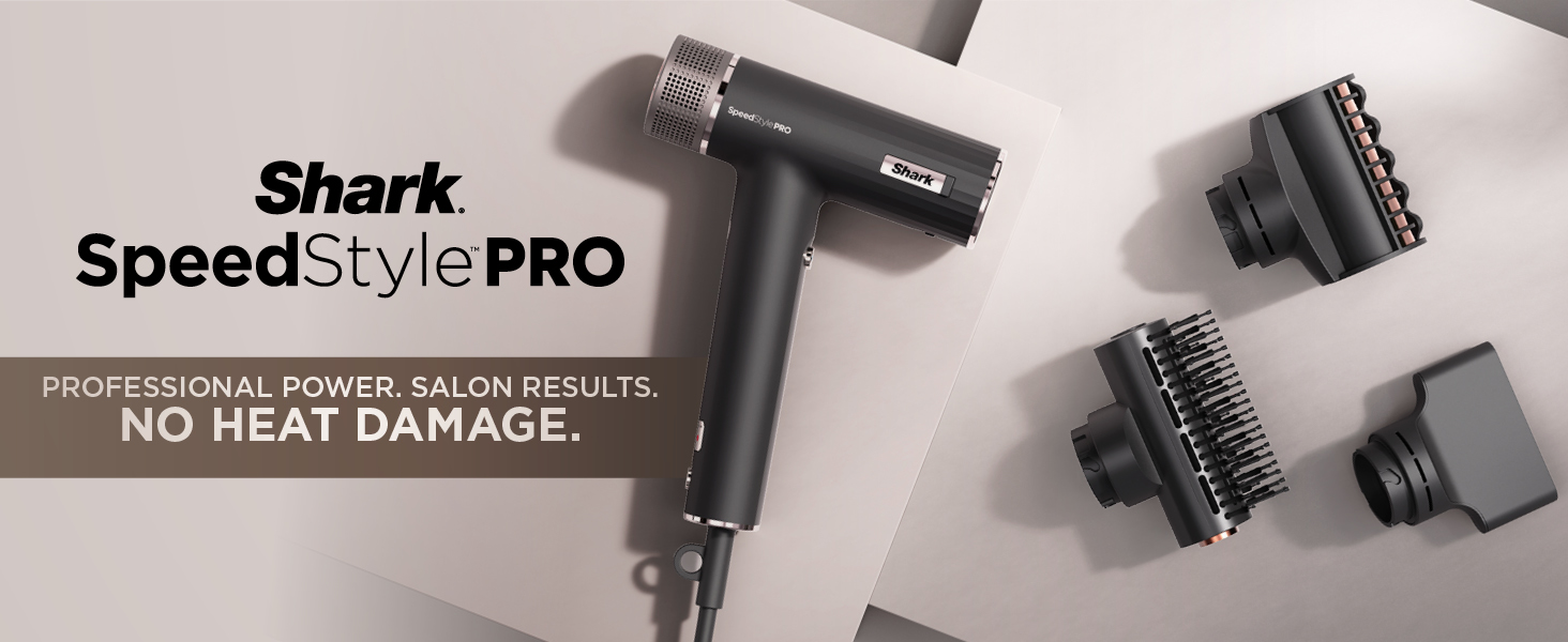 Amazon.com: Shark SpeedStyle Pro Professional Performance High-Velocity Hair Dryer System with ...
