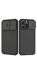 Amazon.com: Nillkin for iPhone 14 Pro Max Case with Slide Camera Cover [Lens Protection ...