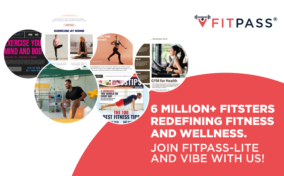 FITPASS Lite 6 Months Membership with Smartwatch and Audio Buds | A.I ...