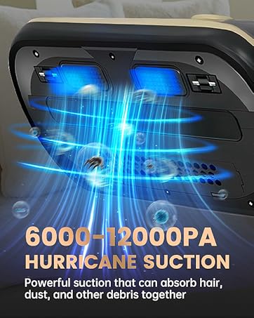 Amazon.com - PATO Mattress Vacuum Cleaner, Wireless Handheld Bed Vacuum Cleaner With UV-C Light ...