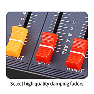 Amazon.com: Audio Mixer Froket Professional 8-Channel Audio Interface ...