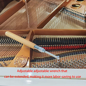 Amazon.com: XUYUYUE Professional Piano Tuning Tools Retractable Piano Tuning Tools, Tuning ...
