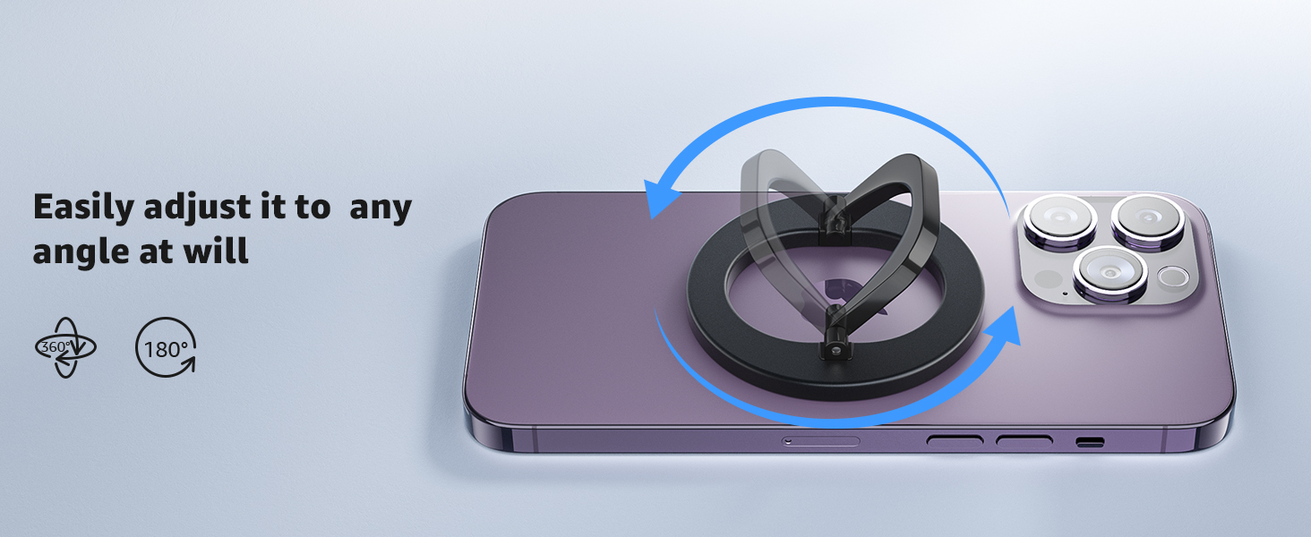 Amazon.com: SUPERONE for MagSafe Phone Grip, Adjustable Magnetic Phone ...