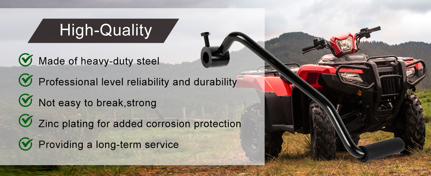 Amazon.com: EIKLIM Shifter Conversion Gear Shift Lever Compatible with Honda Foreman Rancher 350 ...