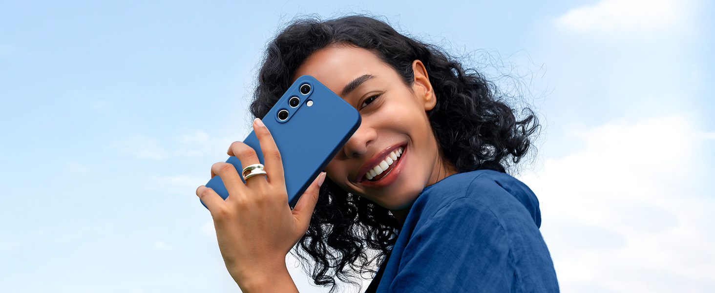 Amazon.com: Vansdon Case for Samsung Galaxy A35 5G Case, 2 Pack Tempered Glass Screen Protector ...