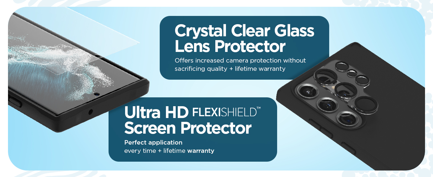 Amazon.com: Case-Mate Samsung Galaxy S23 Ultra Case [3in1] with FlexiShield Screen Protector ...