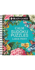 Amazon.com: Brain Games - Calm: Crossword Puzzles - Large Print (Brain Games Large Print ...