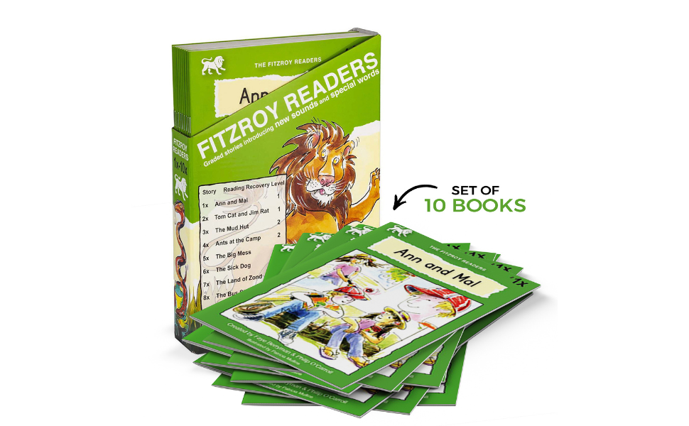 Phonics Readers (with FREE Word Skills book ) | Fitzroy | 1X to 10X ...