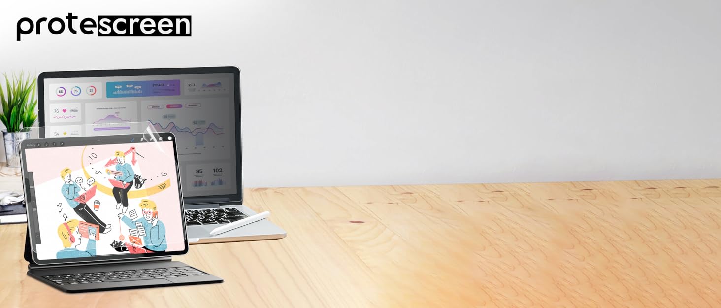 16 Inch Laptop Privacy Screen, Anti Glare Blue Light Privacy Filter ...