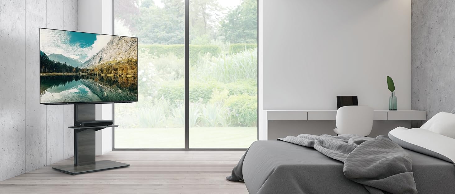 Amazon.co.jp: ハヤミ工産 テレビスタンド 壁寄 86V型まで対応 ダークブラウン KF-2900M : 家電＆カメラ