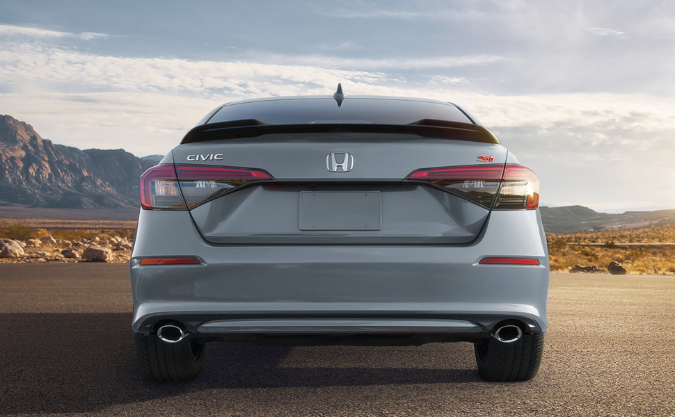 Amazon.com: SZYANG Fit 2022 2023 Honda Civic Hatchback Rear Spoiler Trunk Spoiler ABS Lip ...