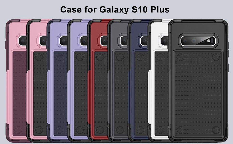 Amazon.com: TORRTOWAY Designed for Samsung Galaxy S10 Plus Case Gift Militay Grade Drop ...