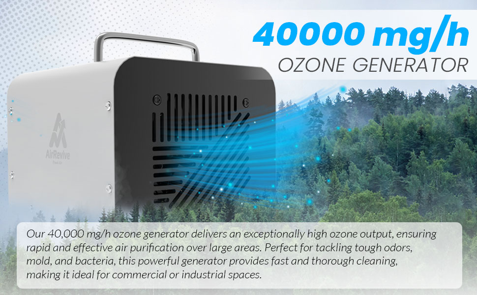 Amazon.com: Ozone Generator- 100,000mg- Premium Ozone Odor Eliminator for home & commercial use ...
