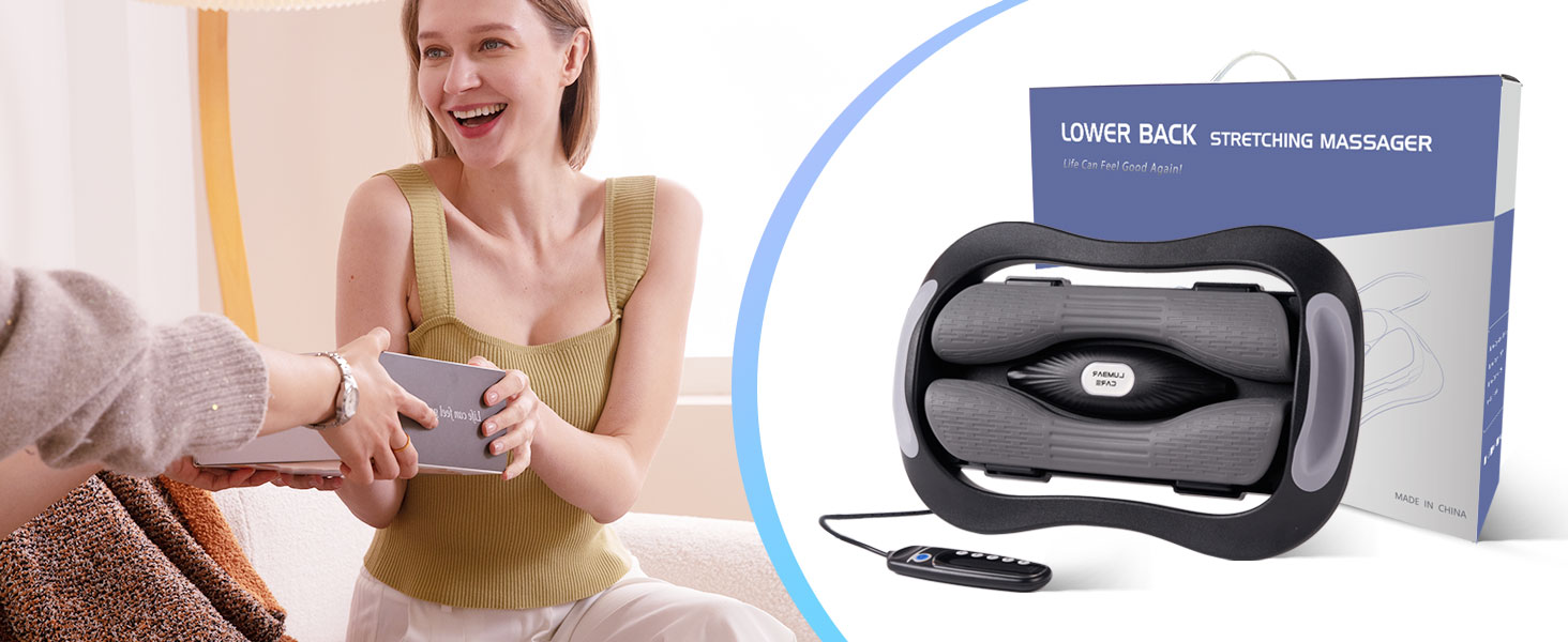 Amazon.com: ALPHAY Electric Lumbar Traction Device,Lower Back Traction Device with Dynamic ...