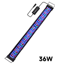 Amazon.com: AQQA LED Aquarium Light, 24/7 Mode IP68 Waterproof Extendable Bracket Fish Tank ...