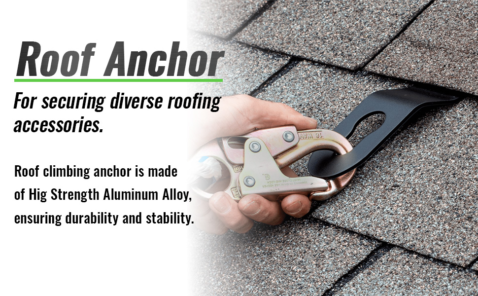 GGTE Permanent Roof Anchors, Aluminum Alloy roof anchors for fall protection Roofing Anchor ...