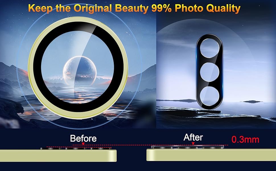 Amazon.com: QsmQam 3 Pack Screen Protector for Samsung Galaxy A35 + 3 Pack Camera Lens Protector ...